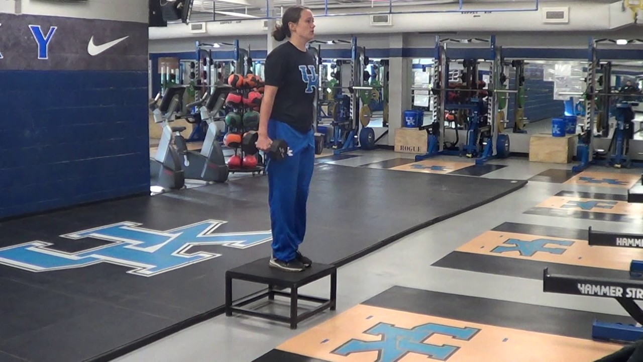 DB LAT STEP UP - YouTube