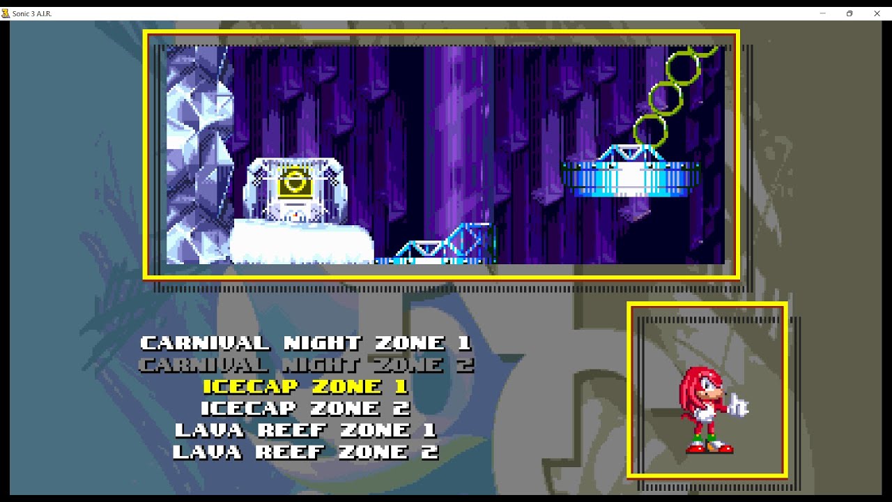 Sonic 3 Redesigned for Sonic 3 A.I.R (SHC ''22) #sonic3airmods #sonic # ...