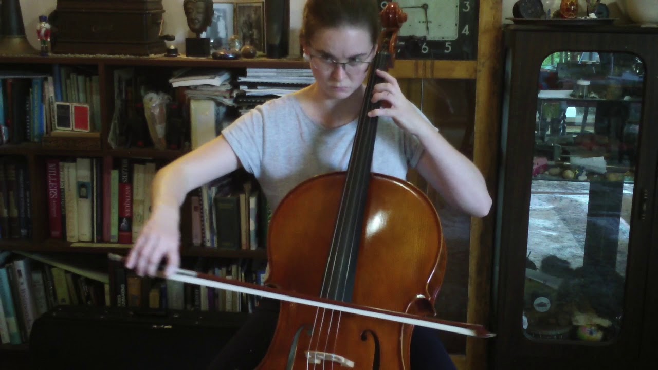 AMEB Cello Grade 1 Prelude Practice Play Along - YouTube