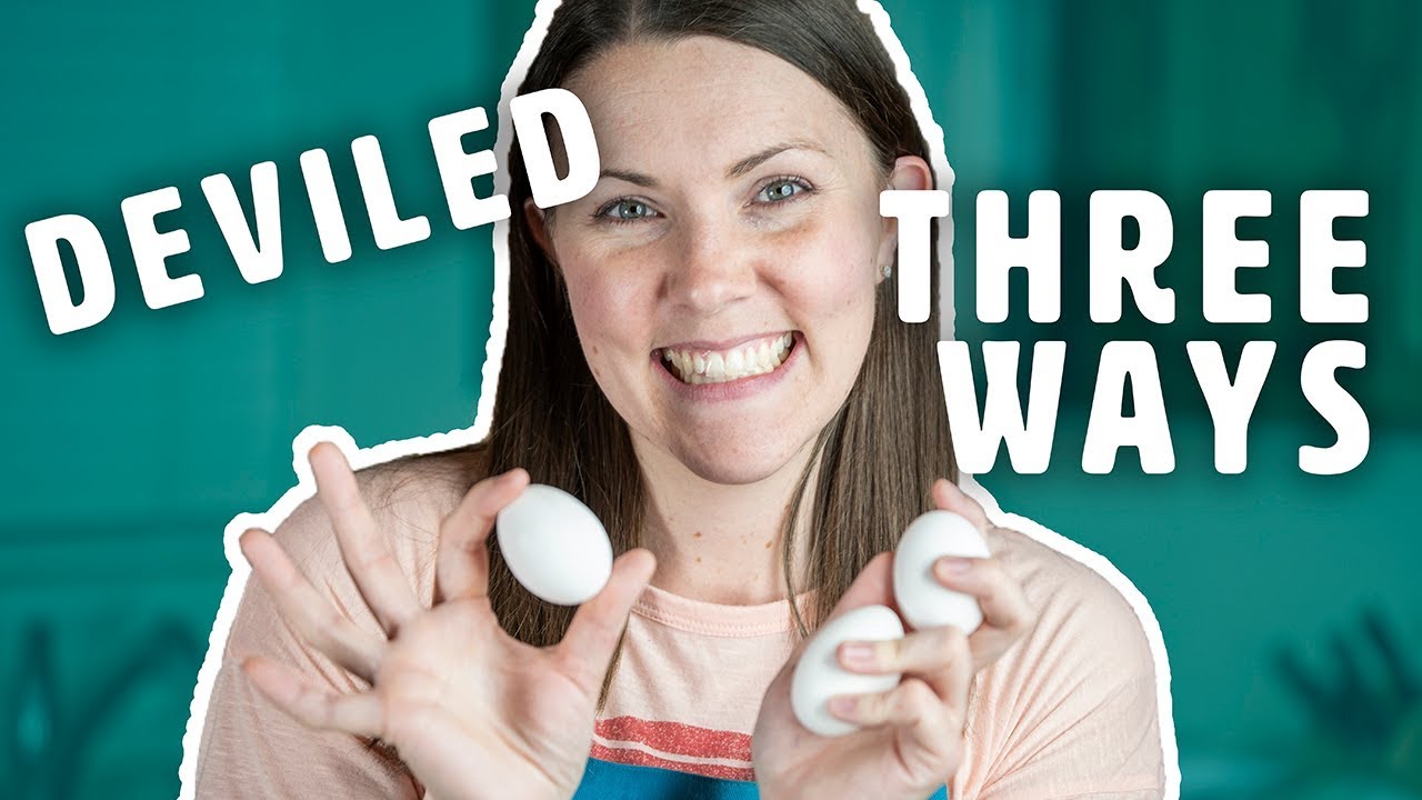 Instant Pot Deviled Eggs Three Ways - YouTube