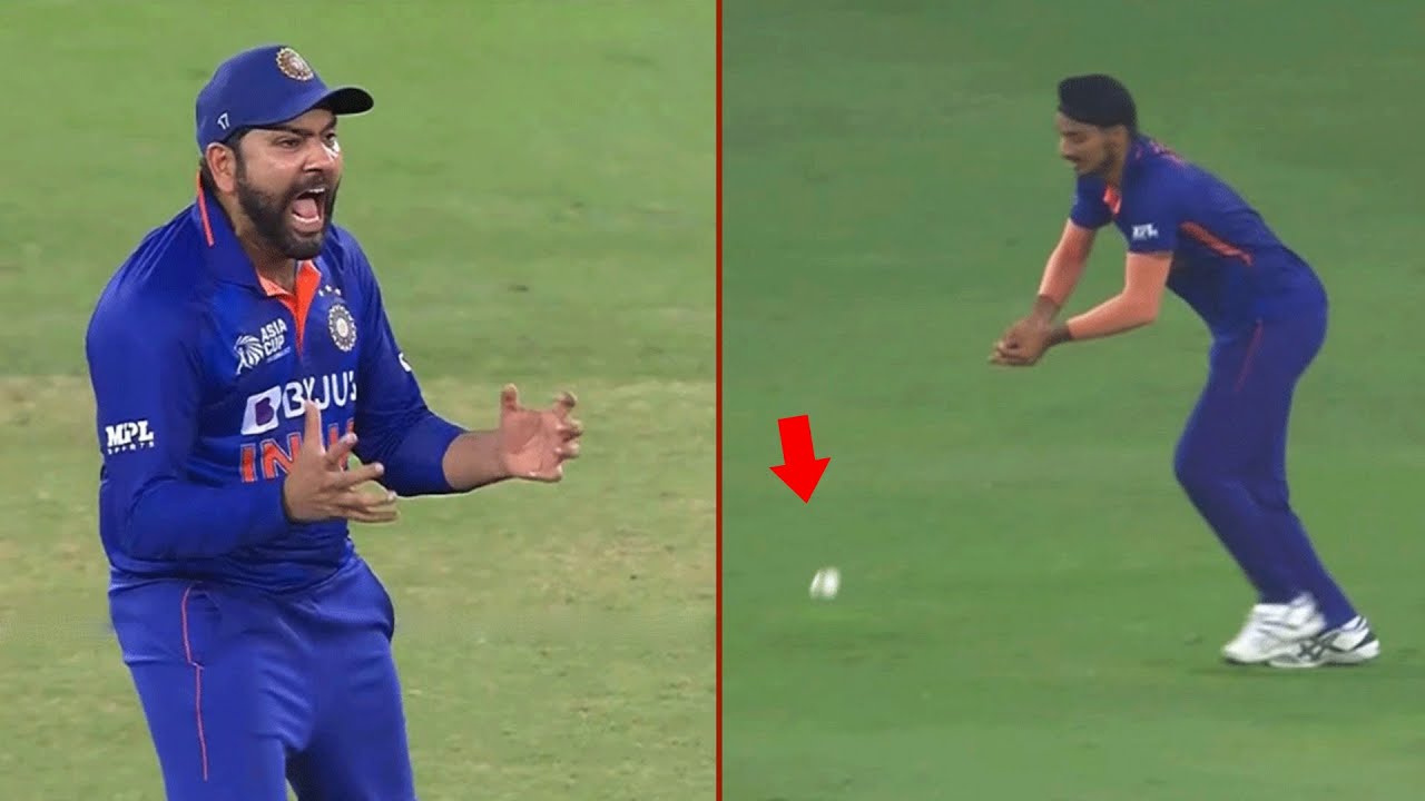 10 Shocking Dropped Catches In Cricket 😲 - YouTube