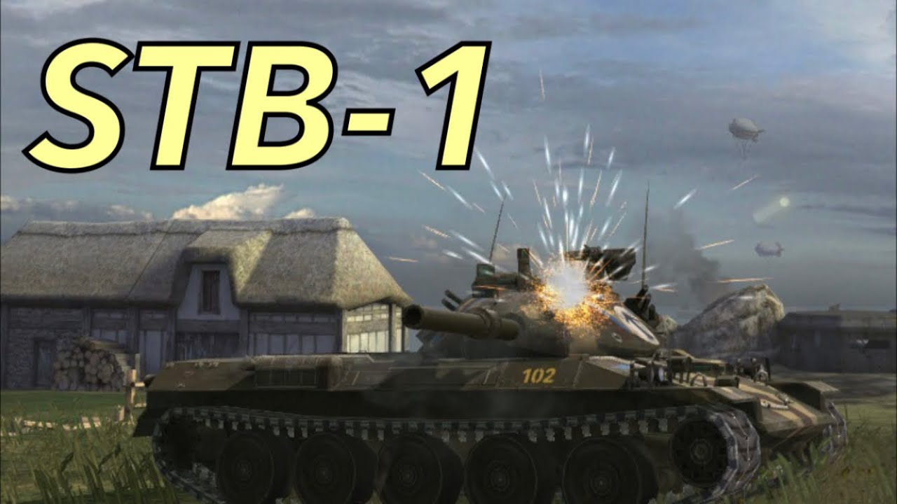 WoTB STB-1 6373DMG 5 Kills - YouTube