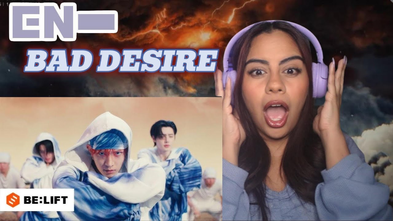 ENHYPEN - Bad Desire MV Reaction - YouTube