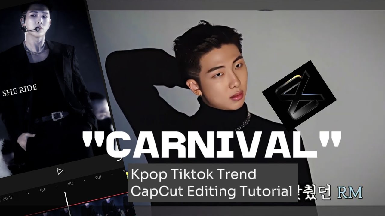 "CARNIVAL" New Tiktok Trend CapCut Editing Tutorial #bts #namjoon - YouTube