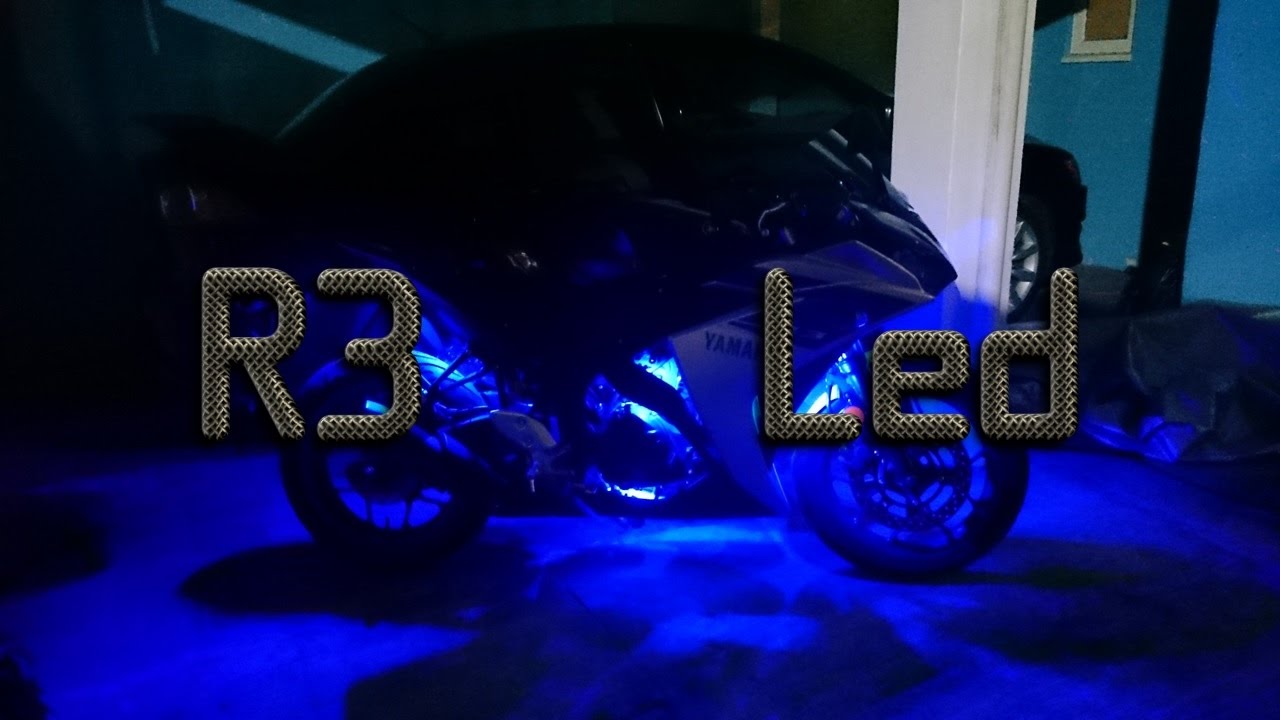 Yamaha R3 Modificada Luces LED - Moto R3 #31 - YouTube