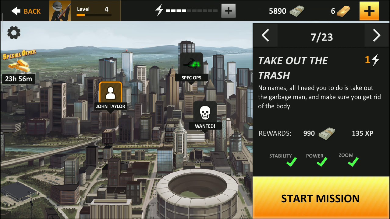 CLEAR VISION 4- BRUTAL SNIPER GAME - YouTube