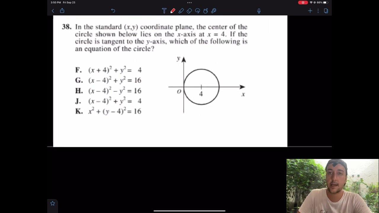 CIRCLES: ACT MATH - YouTube