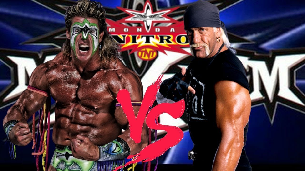 WCW Mayhem 2.0 Mod Matches The Ultimate Warrior vs Hollywood Hulk Hogan ...