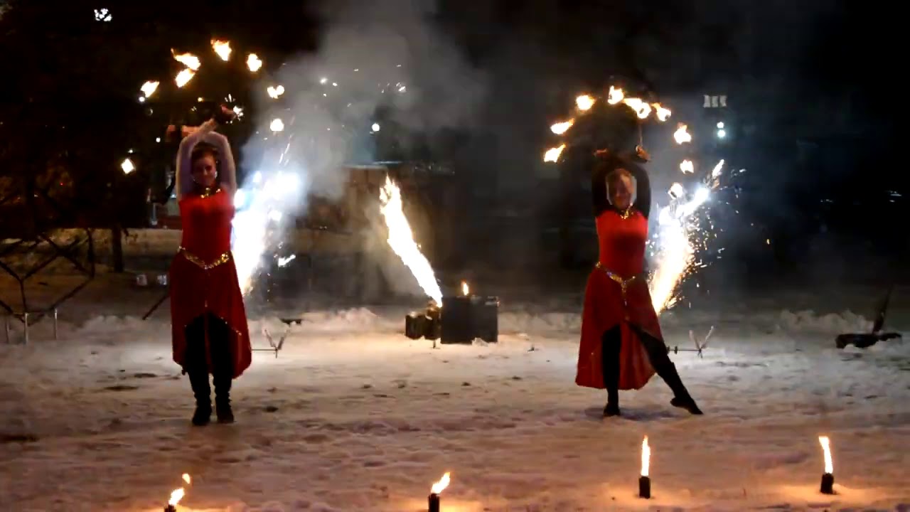 Fire Pyro Show - YouTube