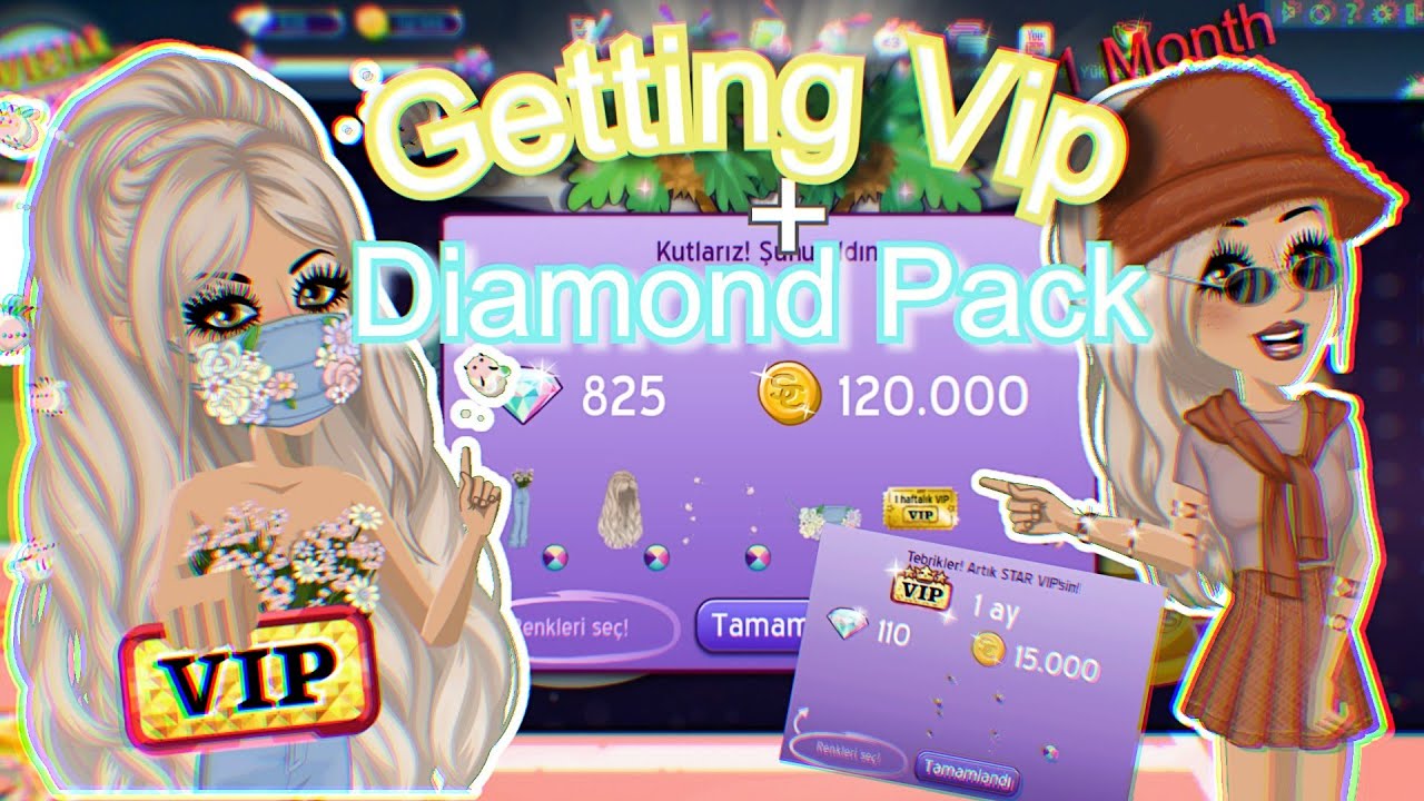 NOOB TO VIP. Getting vip + diamond pack on Msp. - YouTube