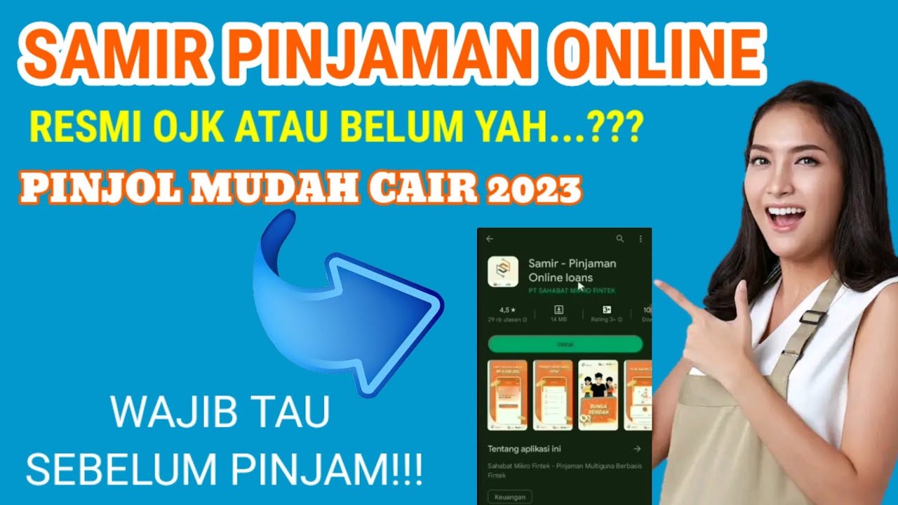 Samir pinjaman online Legal atau ilegal _ pinjol mudah cair 2023 - YouTube