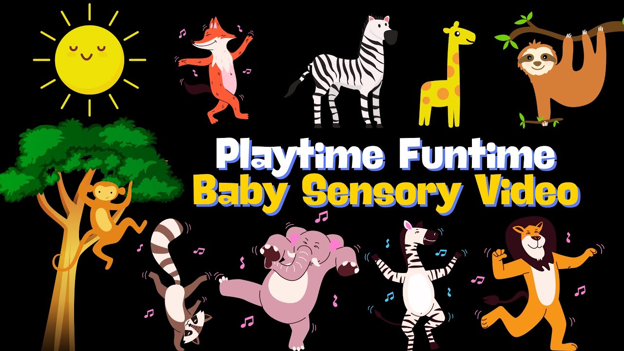 Cute Animals Dancing to Soothe Your Baby - Kids Baby Sensory Video ...