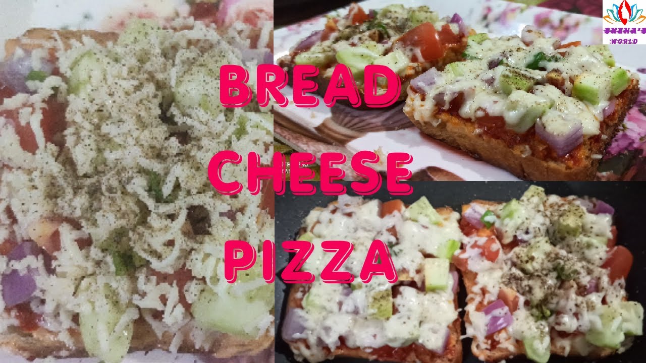 BREAD CHEESE PIZZA | YUMMY CHEESE PIZZA | EASY RECIPE - YouTube