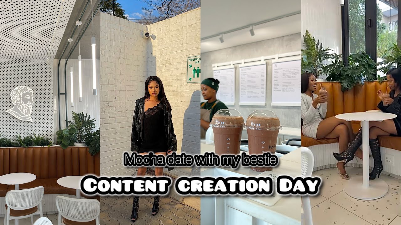 Mocha Date with Nyla_za 😻This is our content creation day|GIRLHOOD ...