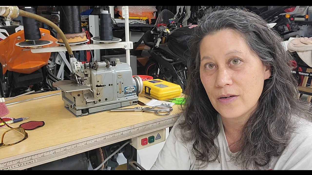 Merrow M-3DW Patch Edge - YouTube