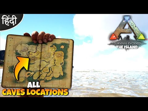 All Caves Location in Ark Mobile - Beginners Guide | Ark Extra #02 ...