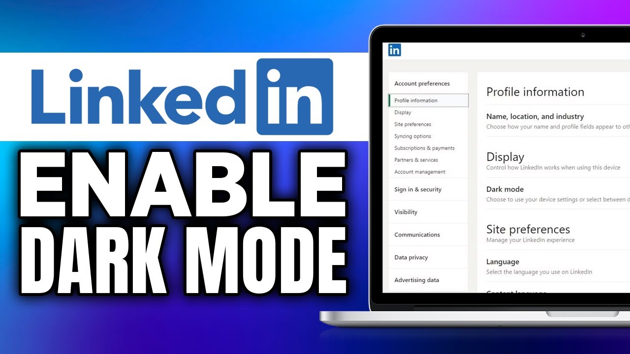 How to Enable Dark Mode in Linkedin App (2025) | EASY GUIDE - YouTube