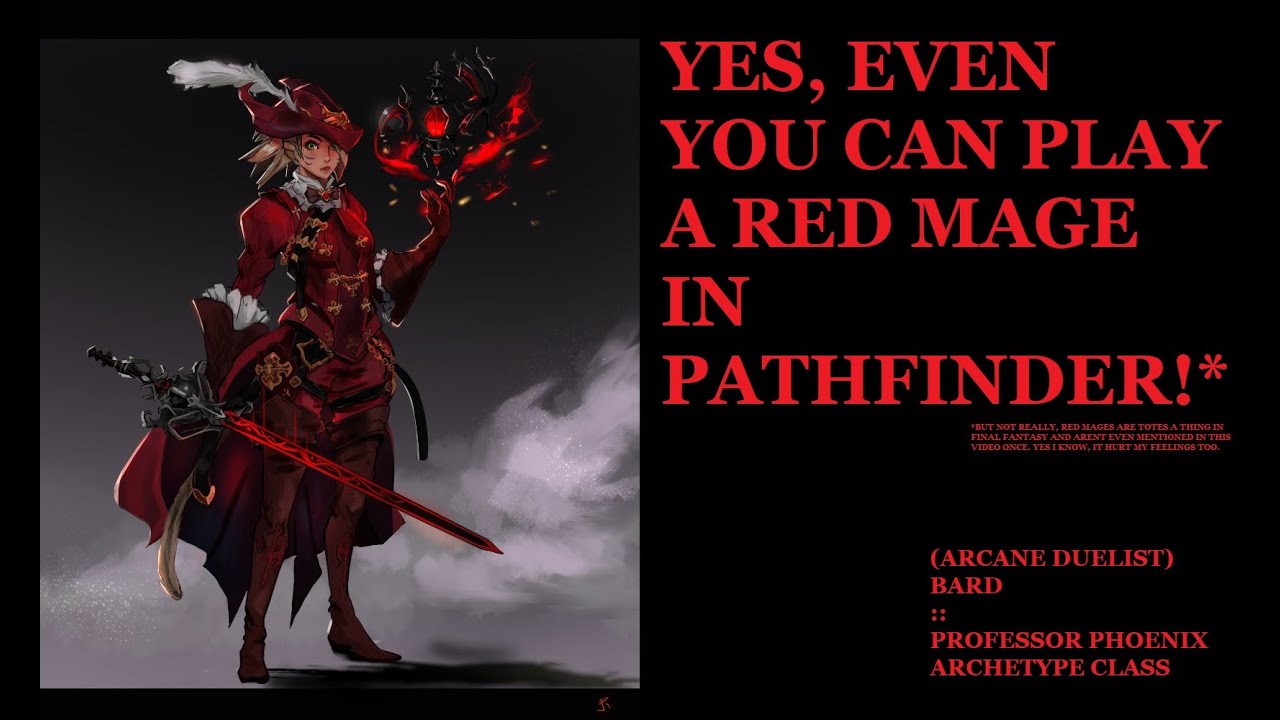 (Arcane Duelist) Bard :: Professor Phoenix Archetype Class - YouTube