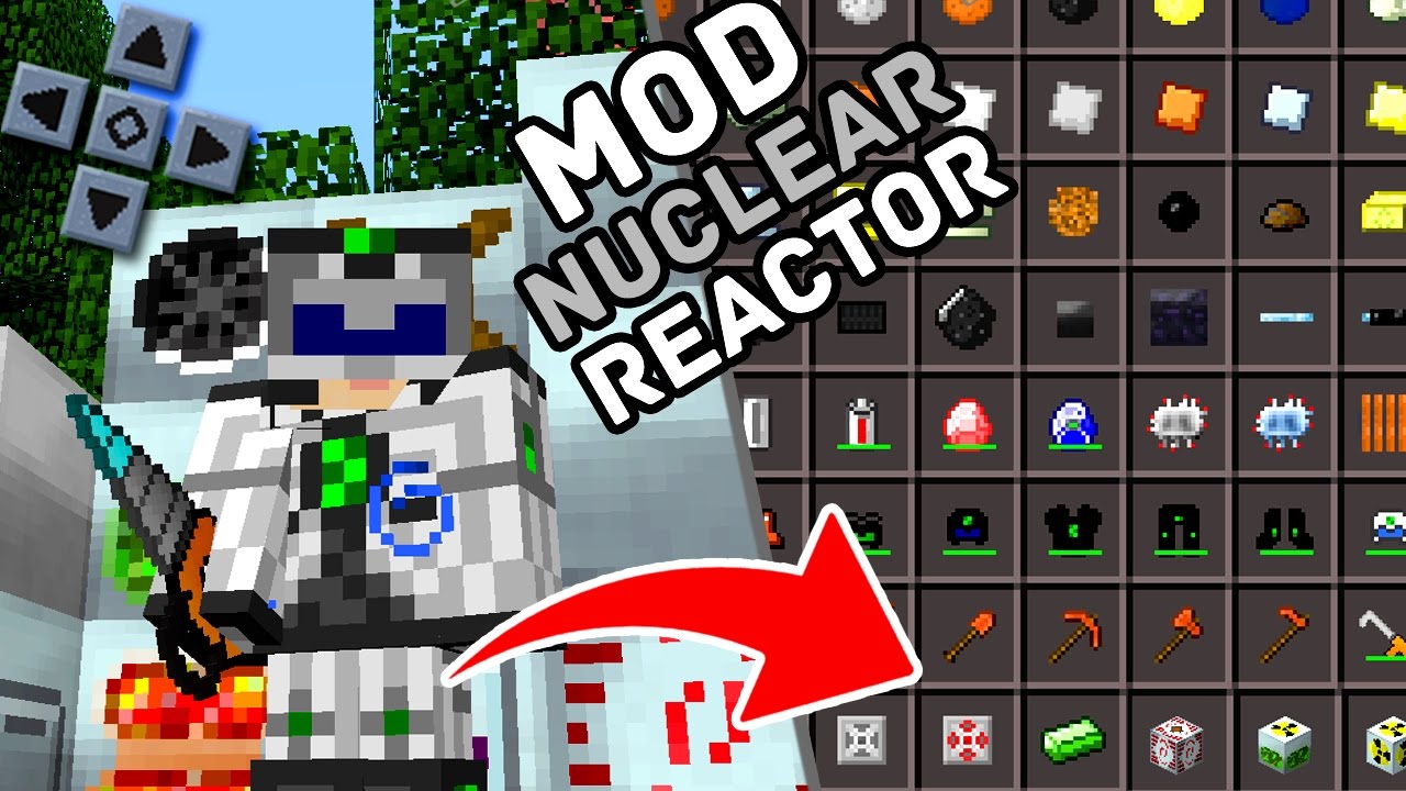 LANÇOU! NOVO MOD INDUSTRIAL CRAFT + NUCLEAR REACTOR PARA MINECRAFT PE ...