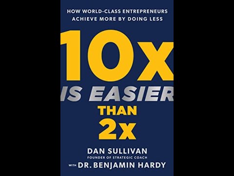 Book: 10x Is Easier Than 2x - YouTube
