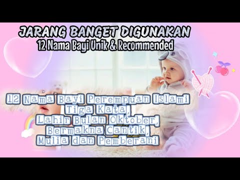 12 Nama Bayi Perempuan Islami 3 Kata Lahir di Oktober - Nama Yang Indah ...
