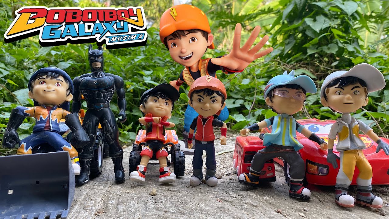 Menemukan Mainan Boboiboy Galaxy, Boboiboy Gempa,Boboiboy solar ...