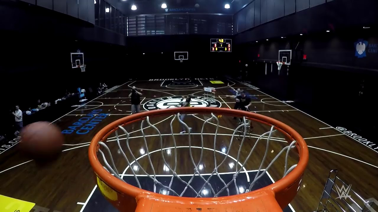 WWE Superstar Basketball Shootout : WWE Game Night - YouTube