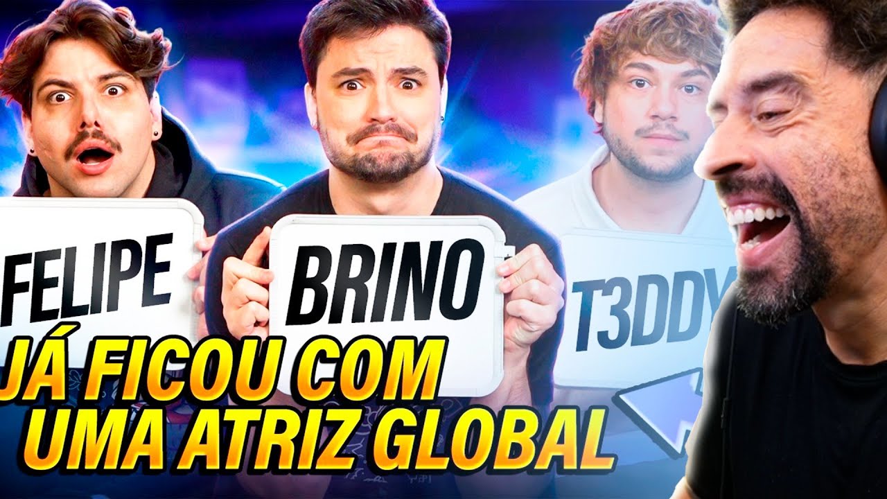 QUEM FEZ ISSO!? REACT FELIPE NETO BRINO E TEDDY - YouTube