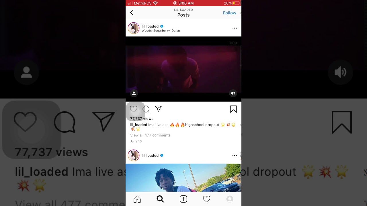 Lil loaded Unreleased Highschool dropout - YouTube