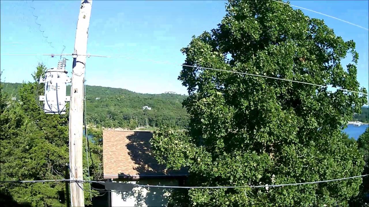 Electric Power line disruption Syma X8HG - YouTube