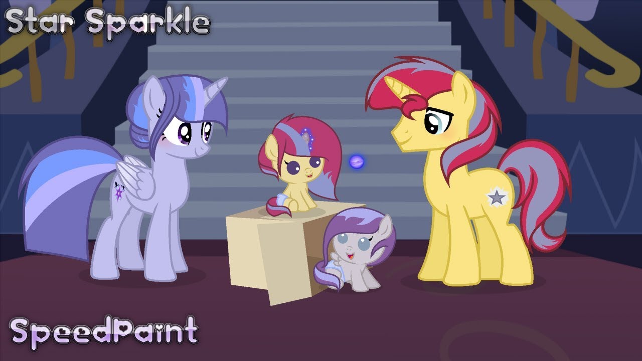 【MLP SPEEDPAINT】My Future Family(Next Gen) (Base Edit) [Special 1010 ...