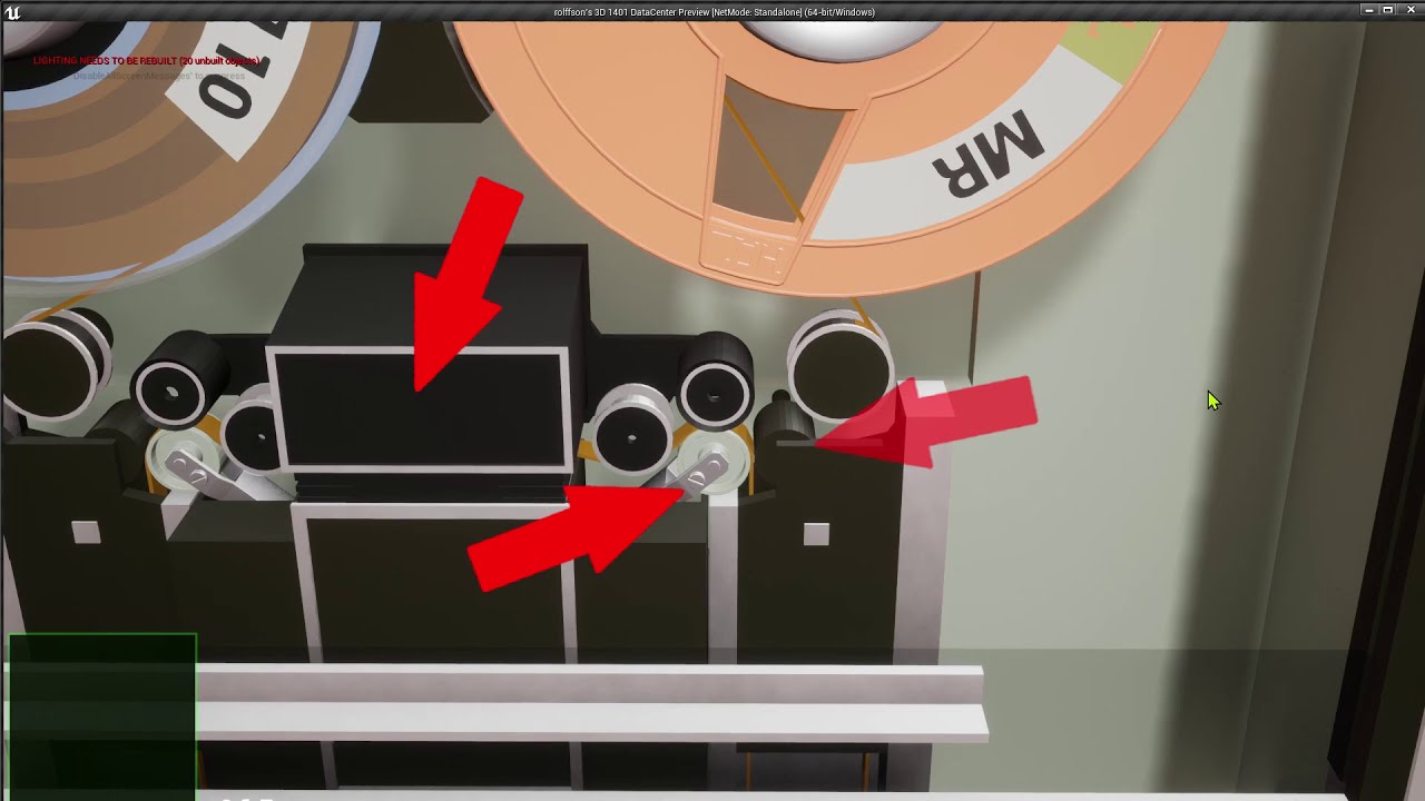IBM 729 (and other) mainframe tape drive - why the funny movement ...
