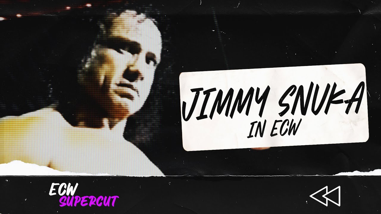 Jimmy Snuka in Eastern Championship Wrestling (ECW) - YouTube