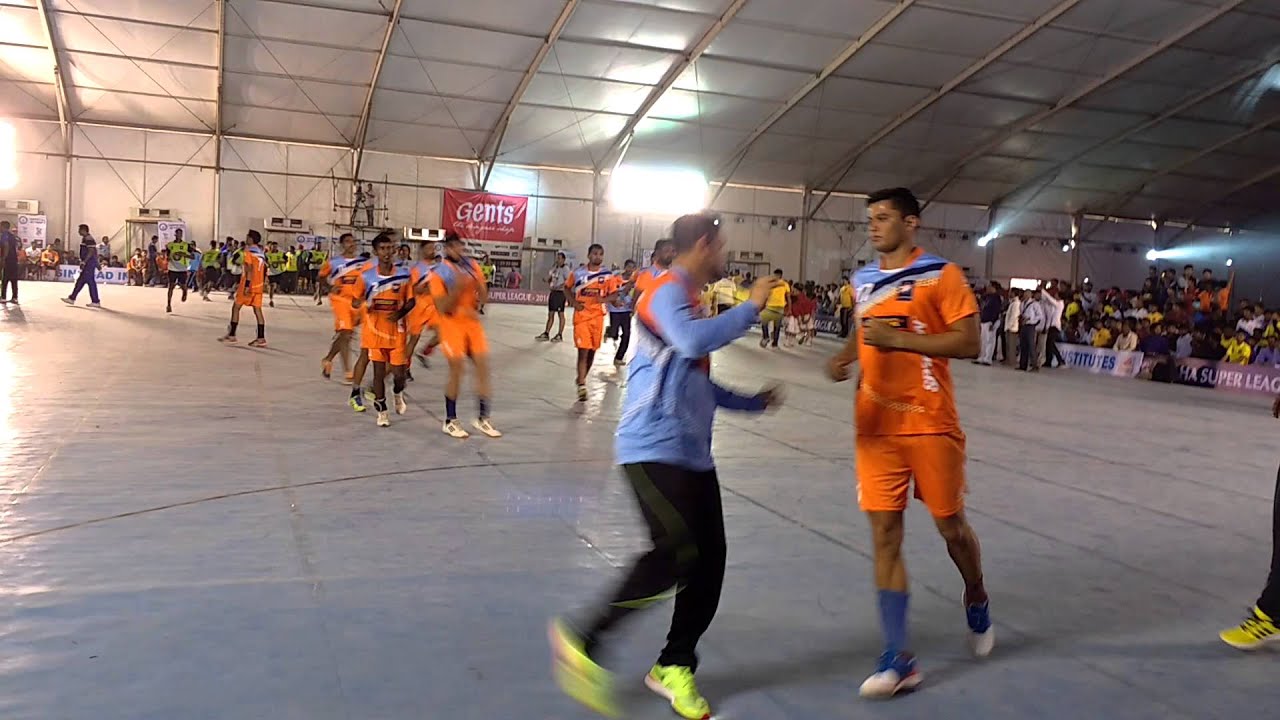 India's best handball matches MSL - YouTube