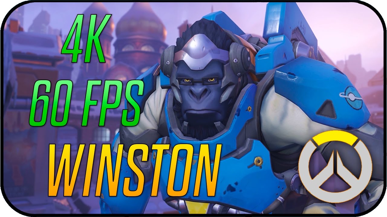 🎮 Overwatch - Winston Classic - Animated Desktop Wallpaper 4K 60fps 🎮 ...
