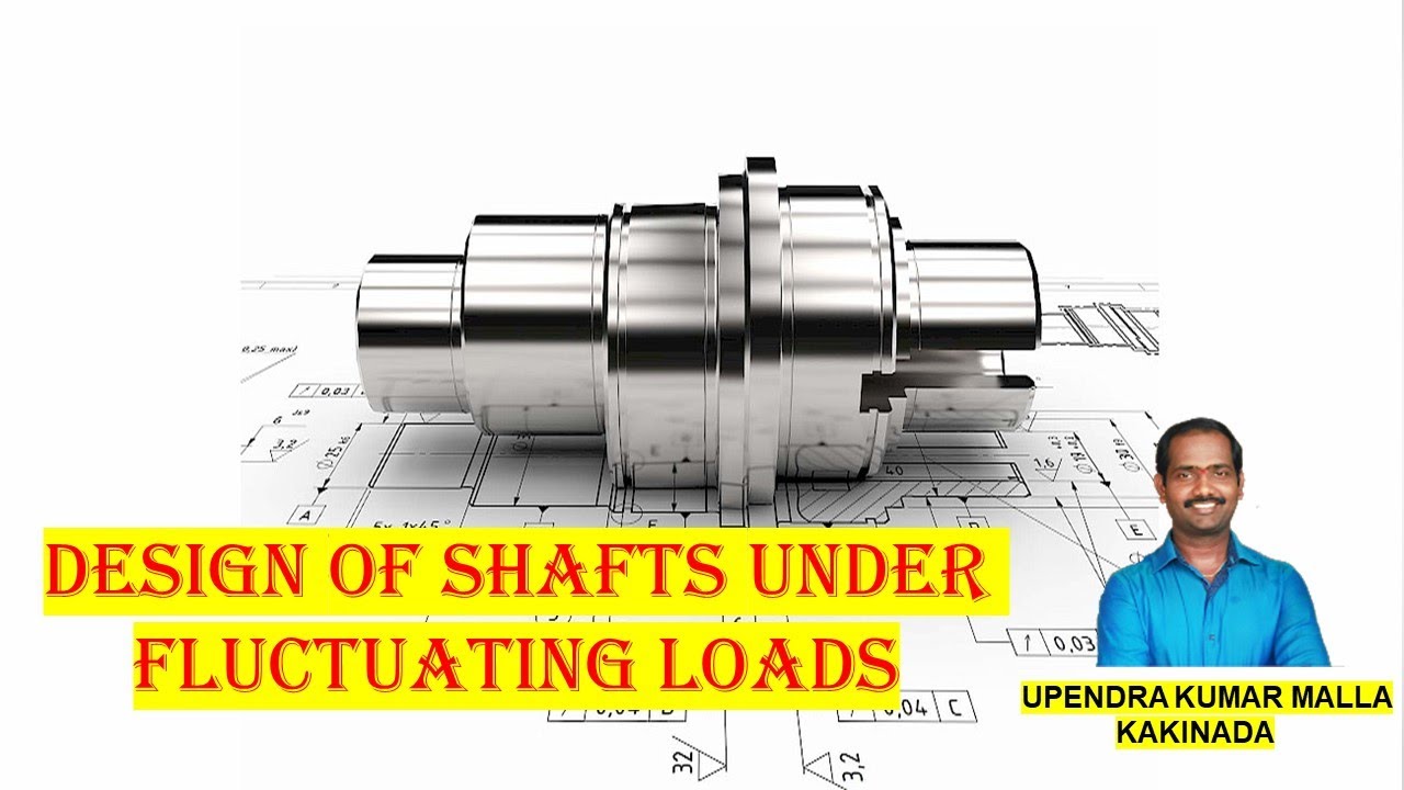 Design of shafts when gradually applied load telugu lecture - YouTube