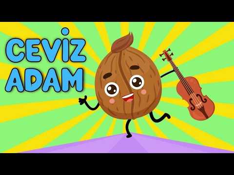 Ceviz Adam Çocuk Şarkısı Dinle 🌰 Eğlenceli Dans Şarkısı ve Animasyon