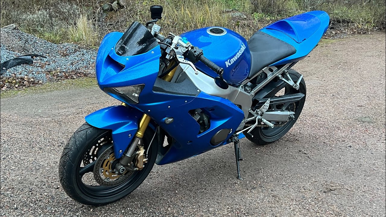 Kawasaki ZX-6r (636) 2003 - YouTube