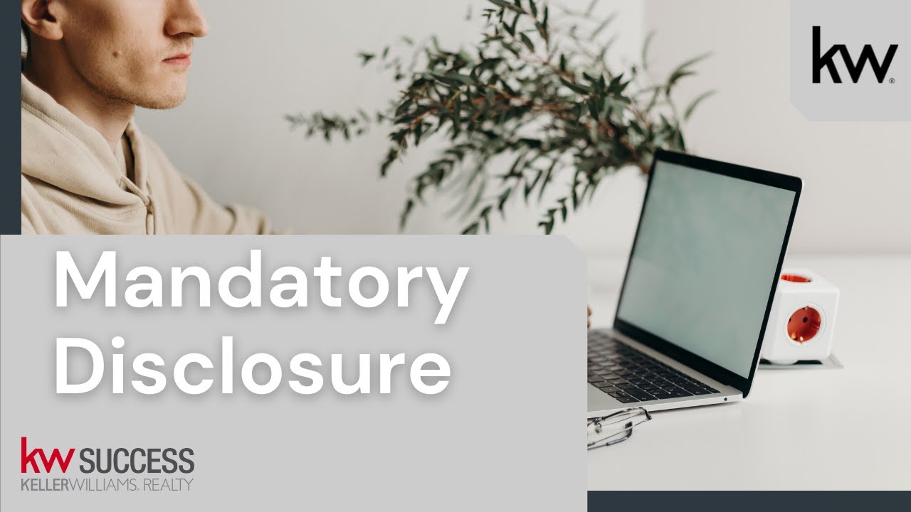 Mandatory Disclosure Training - YouTube