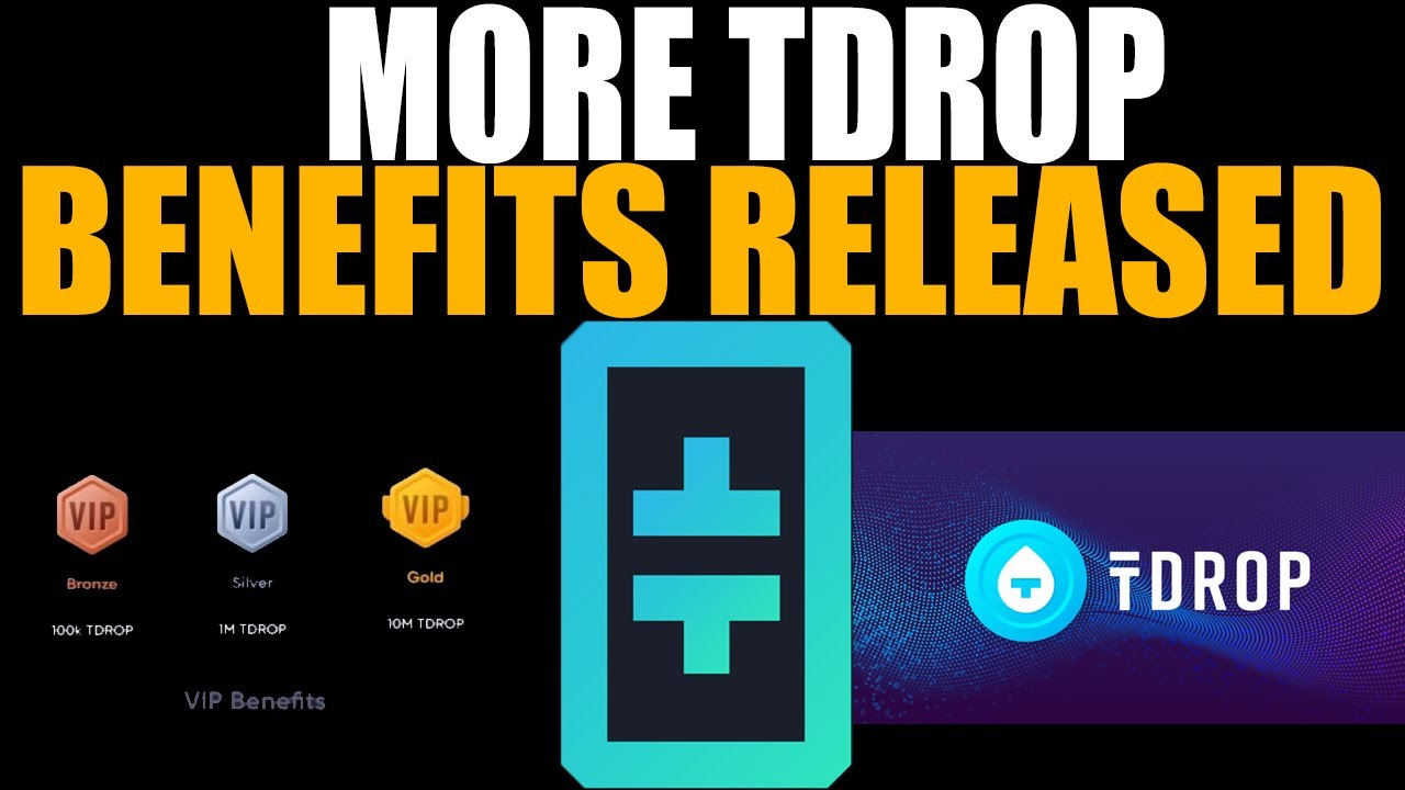 More TDROP Benefits Released. You NEED To Know This! - YouTube