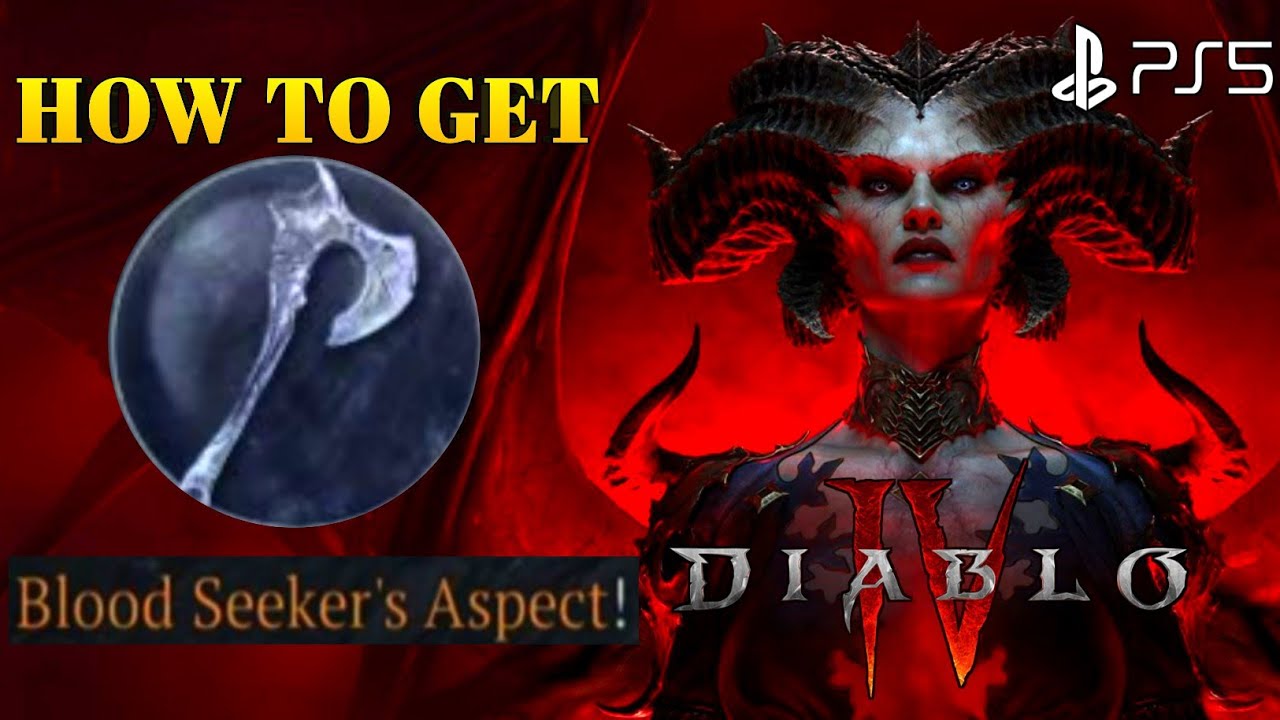 How to Get Blood Seeker's Aspect DIABLO 4 Blood Seekers Aspect | Diablo ...