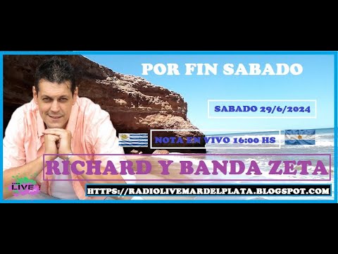 NOTA CON RICHARD Y BANDA ZETA EN VIVO DESDE FLORIDA URUGUAY PARA POR ...