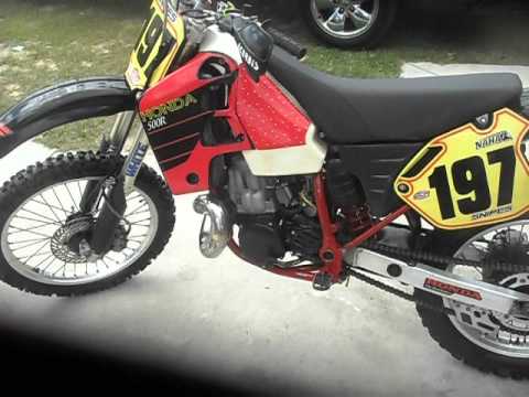 HONDA CR500-92 EASTER SUNDAY 4-08-12.REBUILT - YouTube