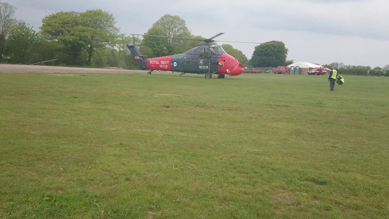 first public flight of the only flying wessex in 4k - YouTube