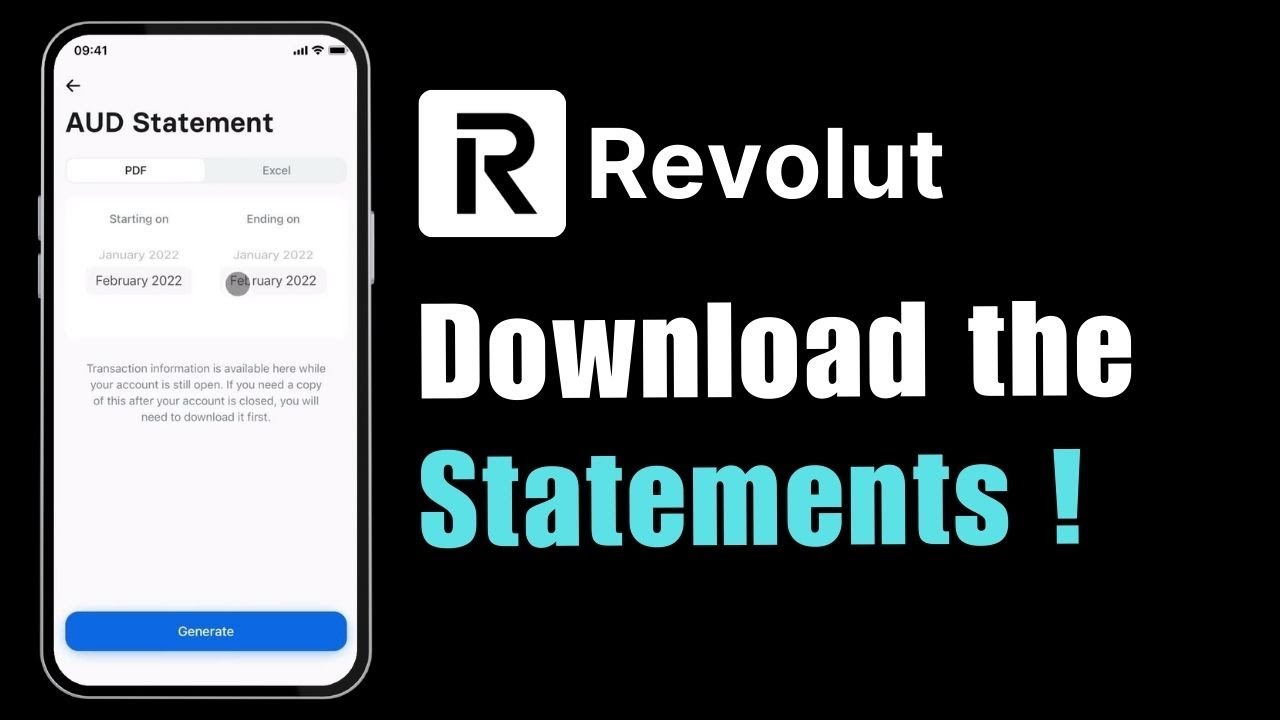 How to Export or Download Statements on Revolut ! - YouTube