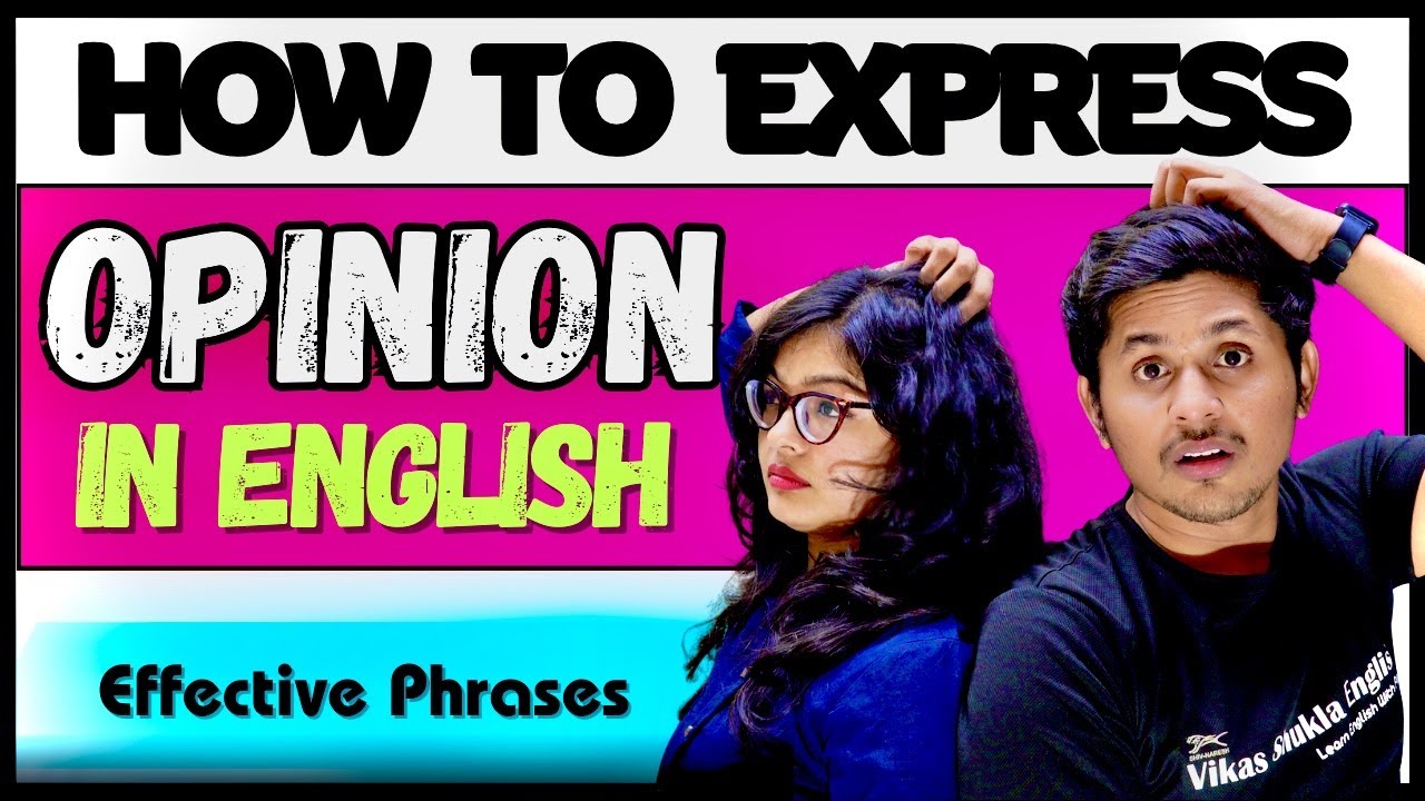 Phrases to express opinion in English| English Spoken| Part 2. - YouTube