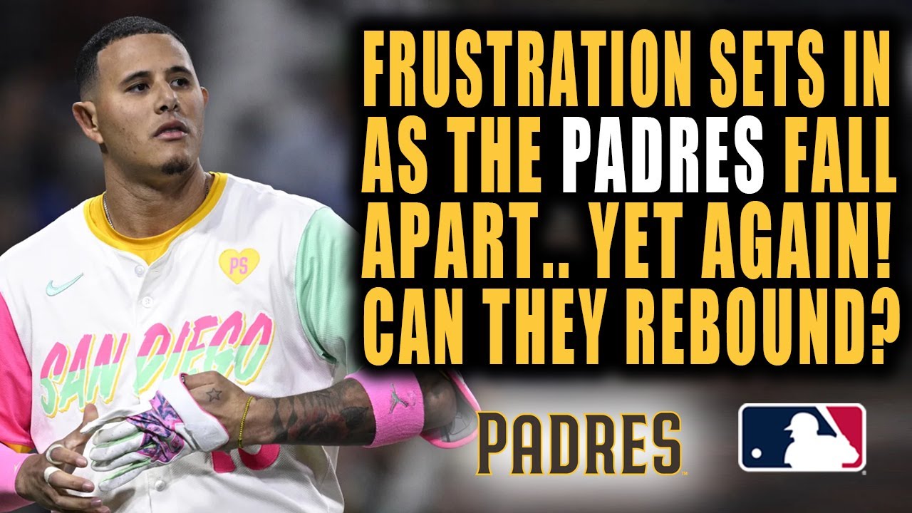 FRUSTRATION AS THE SAN DIEGO PADRES FALL APART AT THE ALL-STAR BREAK ...
