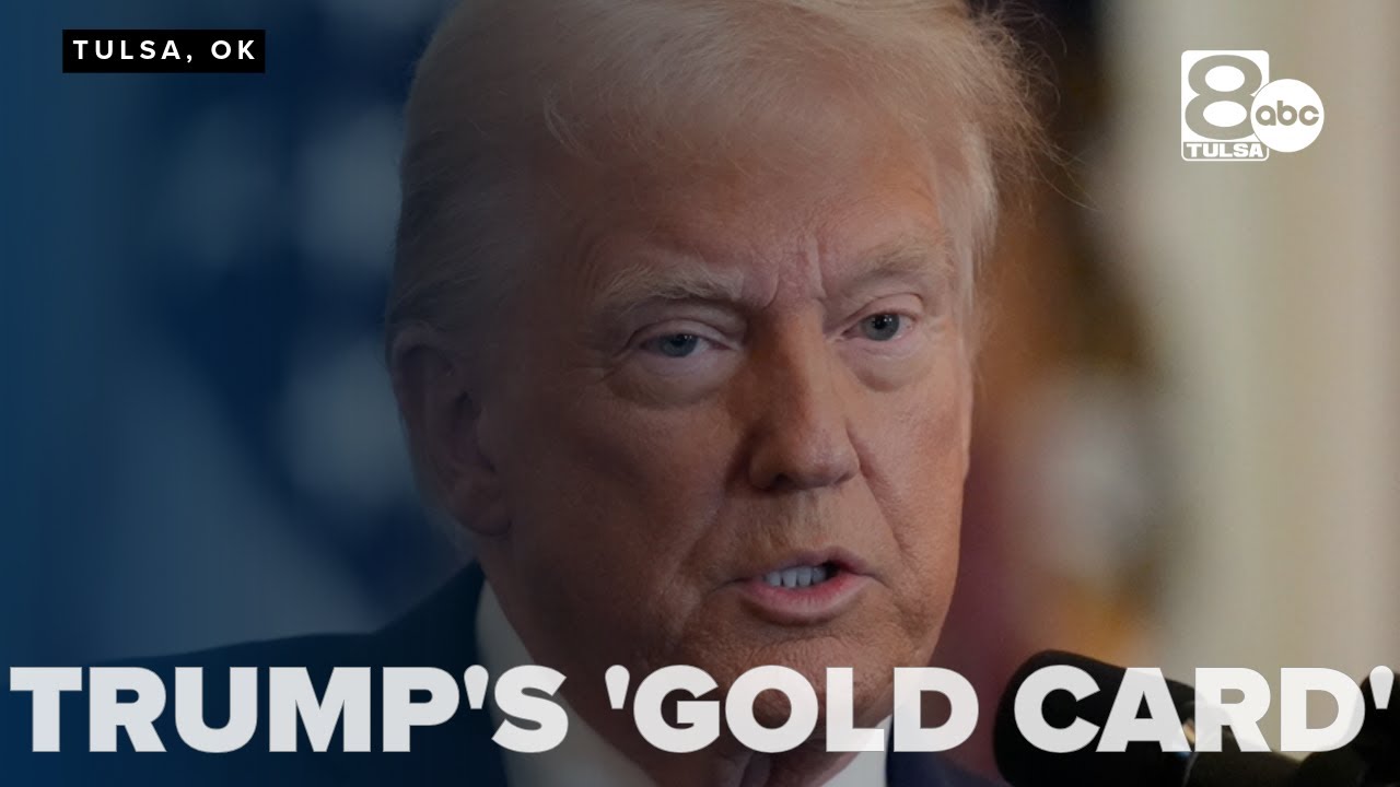 Trump announces sale of $5 million citizenship 'Gold Card' - YouTube