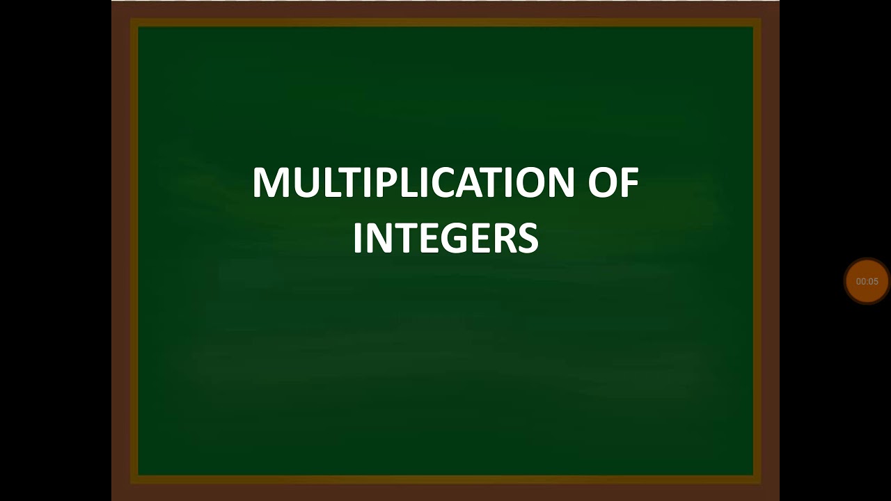 Multiplication Of Integers YouTube multiplication-of-integers-youtube