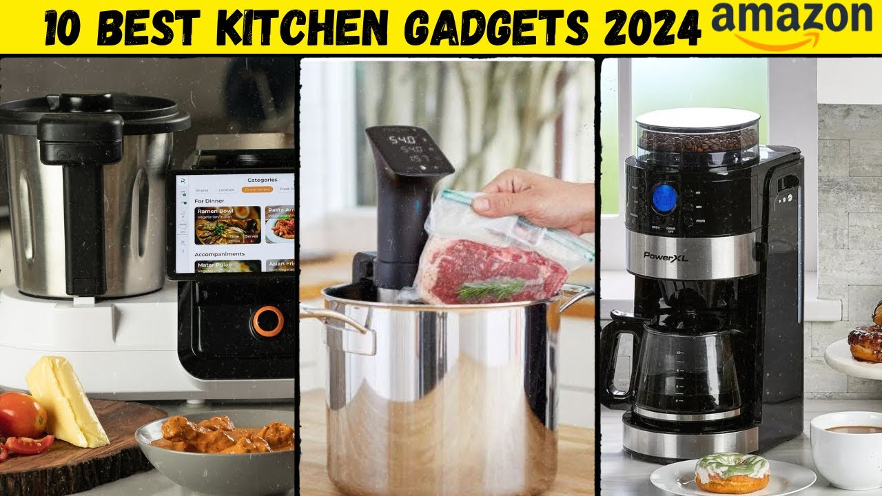 Top 10 Must-Have Kitchen Gadgets of 2024 | Amazon Finds & Reviews - YouTube